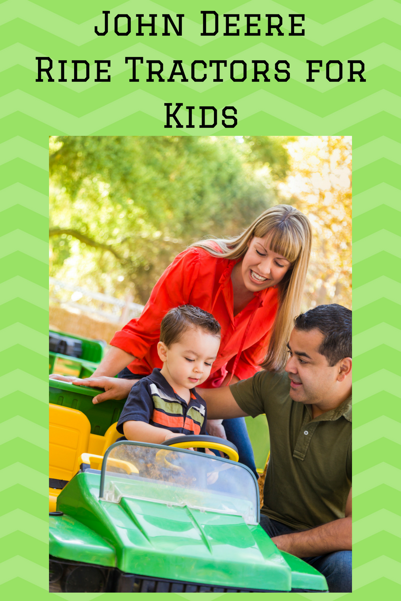 John Deere ride tractor toy - best kid riding tractors